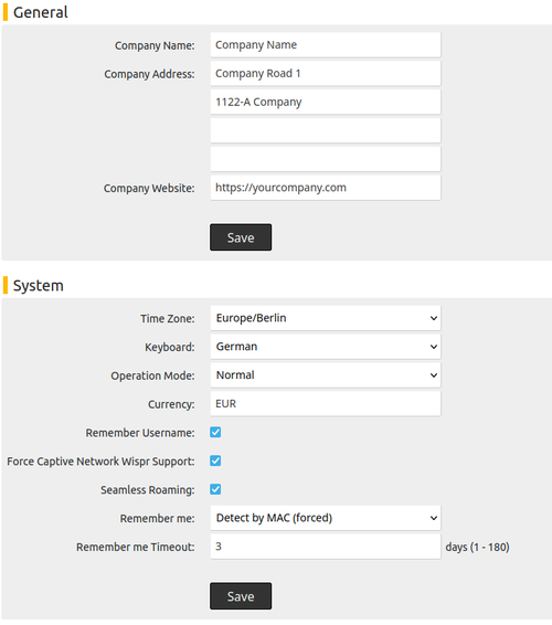 First steps - IACBOX