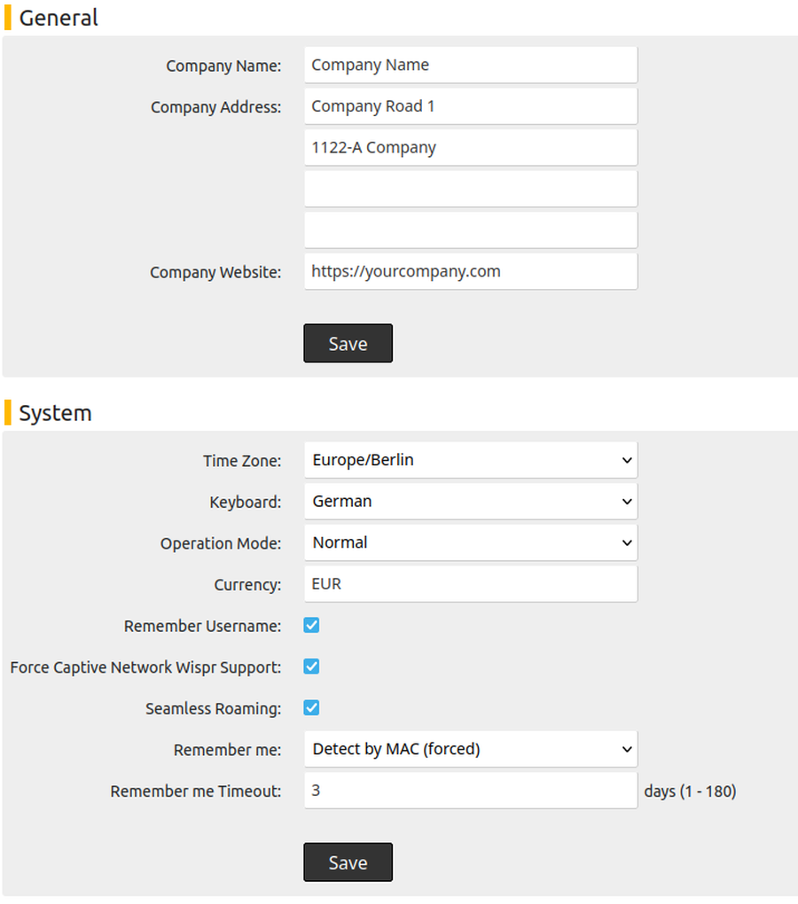 First steps - IACBOX