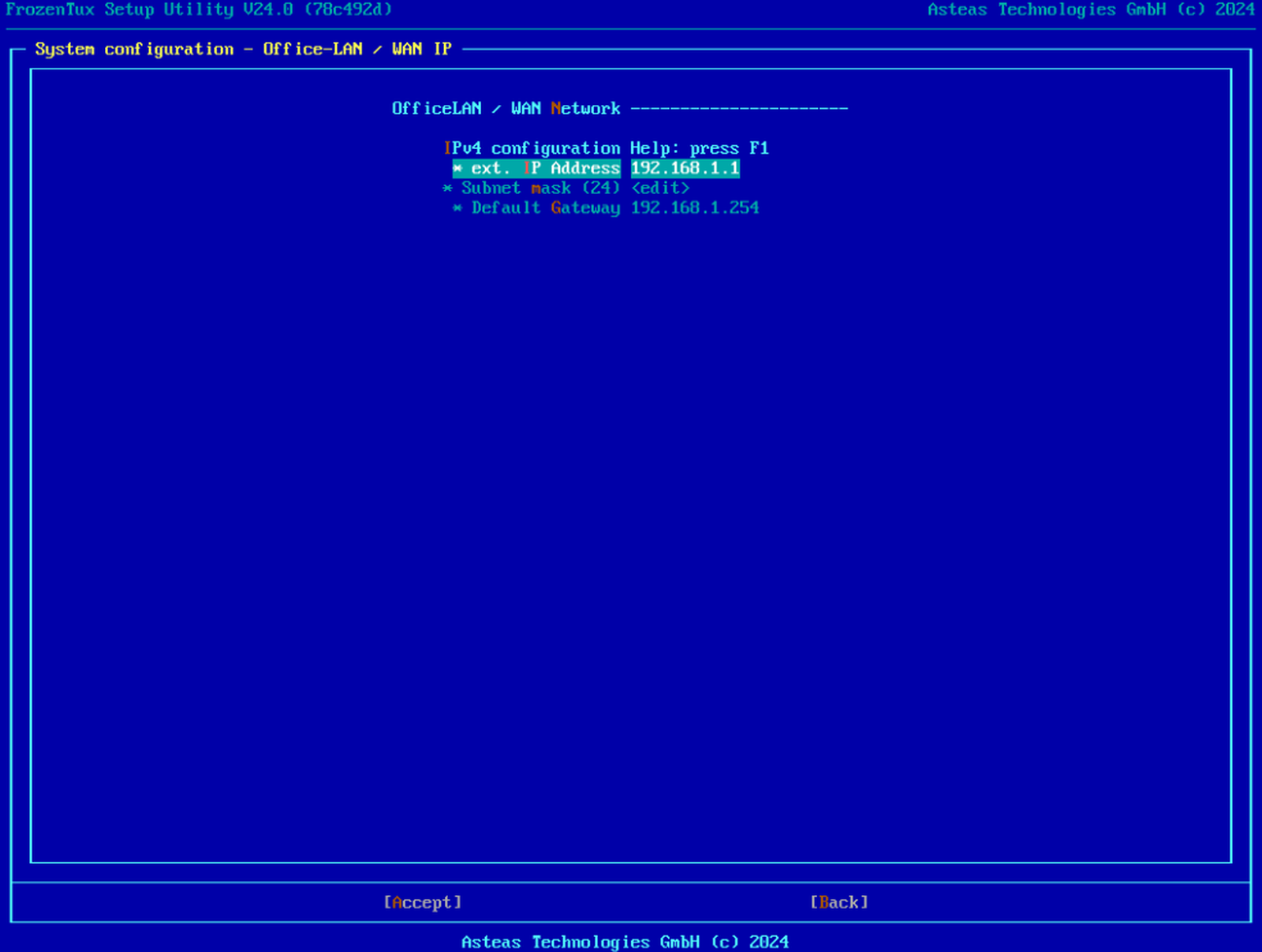 Installation - IACBOX